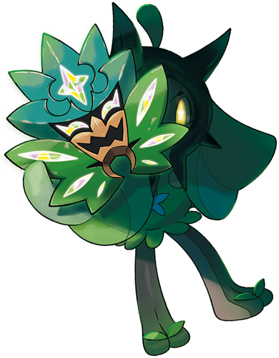 Archivo:Ogerpon artwork.png - WikiDex, la enciclopedia Pokémon