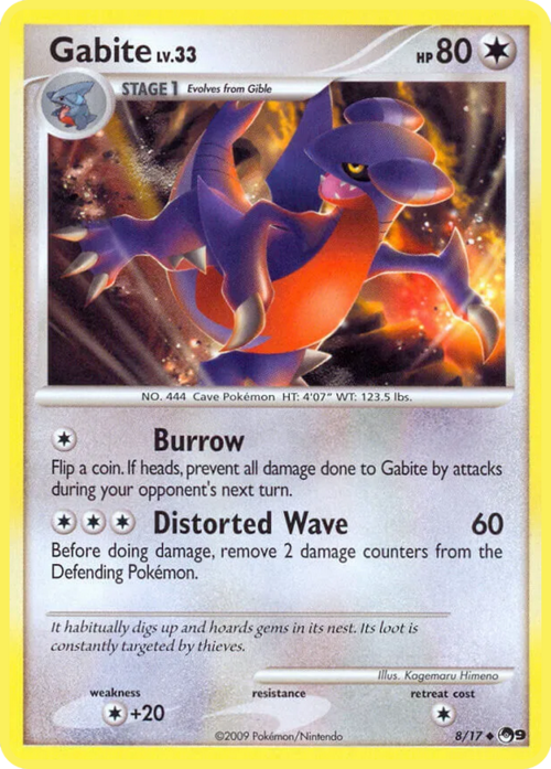 Gabite (POP Series 9 TCG) - WikiDex, la enciclopedia Pokémon