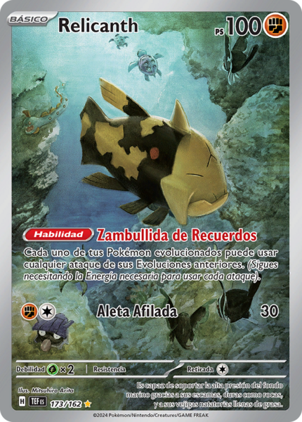 Relicanth (Fuerzas Temporales TCG) - WikiDex, la enciclopedia Pokémon