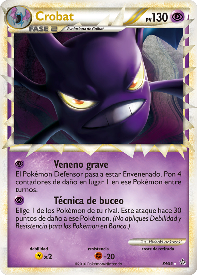 Crobat (Liberados 84 TCG) - WikiDex, la enciclopedia Pokémon