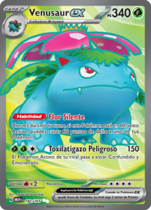 Venusaur ex (151 TCG) - WikiDex, la enciclopedia Pokémon