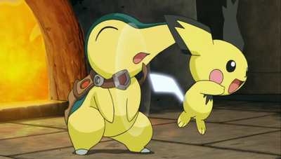 Pichu picoreja - WikiDex, la enciclopedia Pokémon