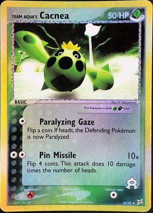 Team Aqua's Cacturne (Team Magma vs Team Aqua TCG) - WikiDex, la enciclopedia Pokémon