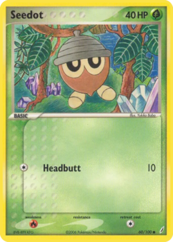 Seedot (Crystal Guardians TCG) - WikiDex, la enciclopedia Pokémon