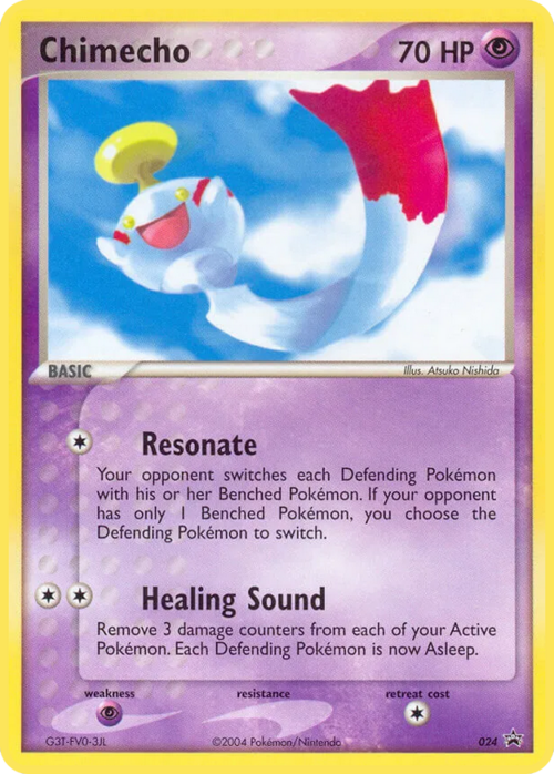 Chimecho (Nintendo Promo 24 TCG) - WikiDex, la enciclopedia Pokémon