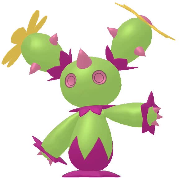 Archivo:Maractus HOME variocolor.webm - WikiDex, la enciclopedia Pokémon