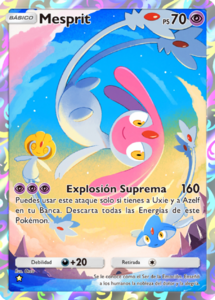 Mesprit (Pugna Espaciotemporal TCG Pocket) - WikiDex, la enciclopedia Pokémon