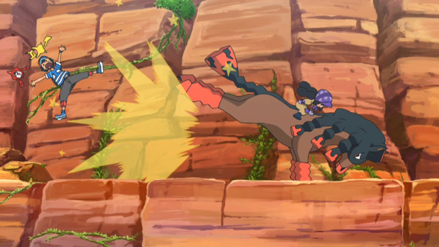 Archivo:EP1048 Mudsdale coceando a Ash.png - WikiDex, la enciclopedia ...