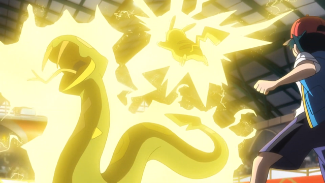 Archivo:EP1096 Pikachu usando rayo.png - WikiDex, la enciclopedia Pokémon