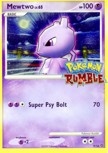 Mewtwo (Pokémon Rumble TCG) - WikiDex, la enciclopedia Pokémon