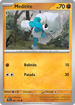 Medicham (Fuerzas Temporales TCG) - WikiDex, la enciclopedia Pokémon