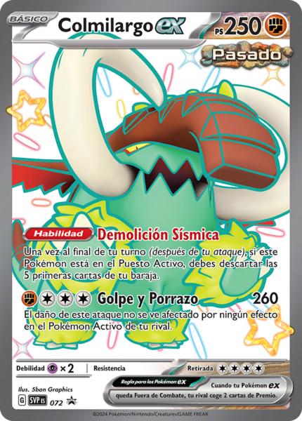 Colmilargo ex (Destinos de Paldea TCG) - WikiDex, la enciclopedia Pokémon