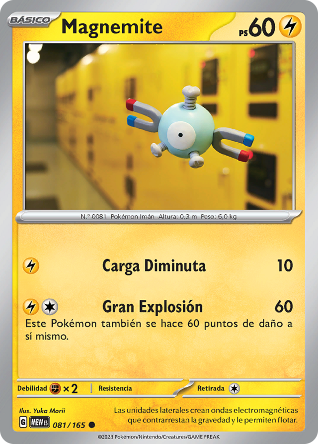 Magnemite (151 TCG) - WikiDex, la enciclopedia Pokémon