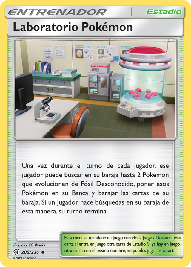 Laboratorio Pokémon (TCG) - WikiDex, la enciclopedia Pokémon
