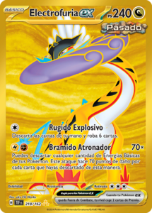 Electrofuria ex (Fuerzas Temporales TCG) - WikiDex, la enciclopedia Pokémon