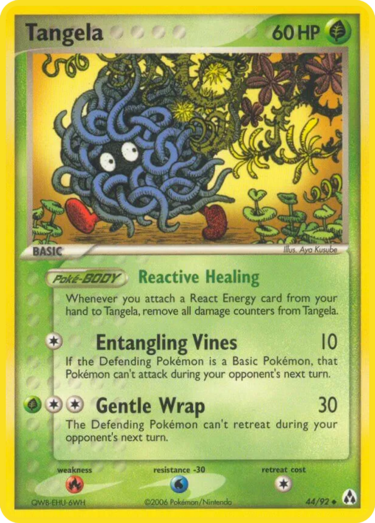 Tangela (Legend Maker TCG) - WikiDex, la enciclopedia Pokémon