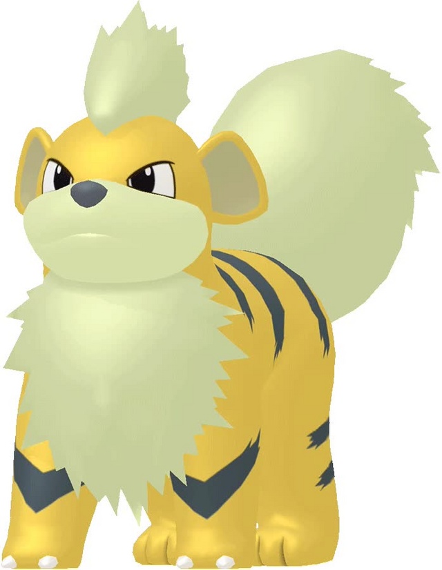 Archivo:Growlithe HOME variocolor.webm - WikiDex, la enciclopedia Pokémon