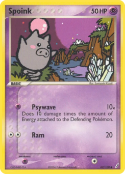 Spoink (Crystal Guardians TCG) - WikiDex, la enciclopedia Pokémon