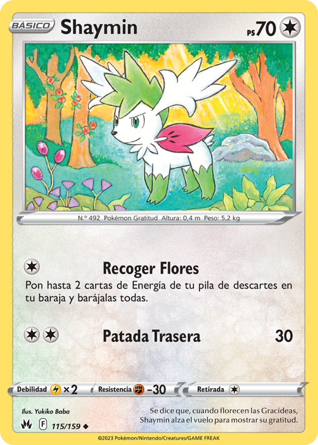 Shaymin (Cenit Supremo TCG) - WikiDex, la enciclopedia Pokémon