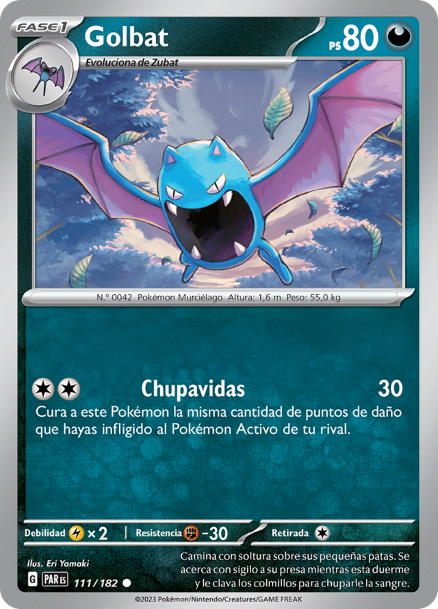Golbat (Brecha Paradójica TCG) - WikiDex, la enciclopedia Pokémon
