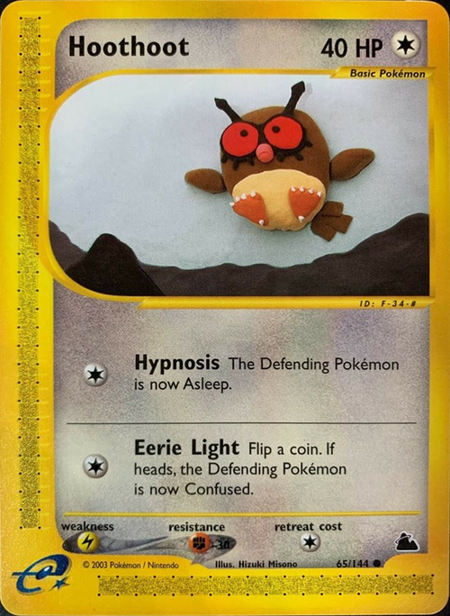 Hoothoot (Skyridge TCG) - WikiDex, la enciclopedia Pokémon