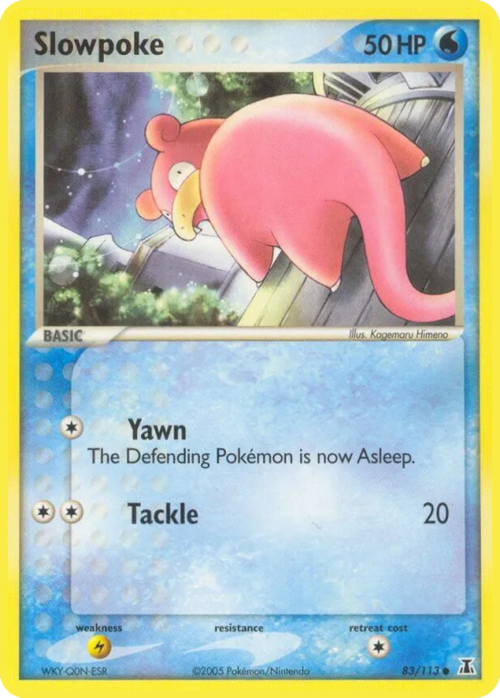 Slowpoke (Delta Species TCG) - WikiDex, la enciclopedia Pokémon