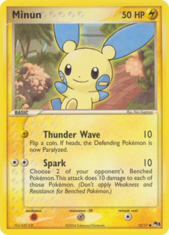 Minun (POP Series 1 TCG) - WikiDex, la enciclopedia Pokémon