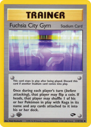 Fuchsia City Gym (TCG) - WikiDex, la enciclopedia Pokémon