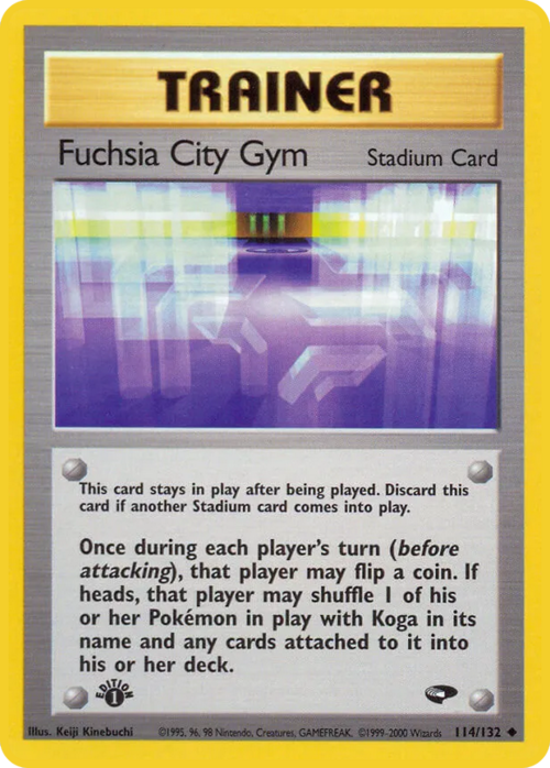 Fuchsia City Gym (TCG) - WikiDex, la enciclopedia Pokémon