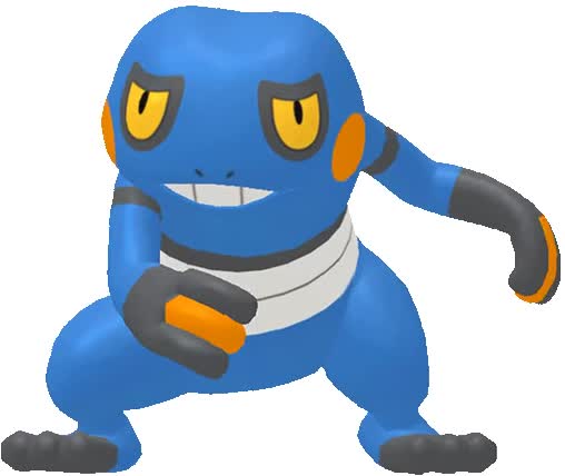 Archivo:Croagunk HOME.webm - WikiDex, la enciclopedia Pokémon