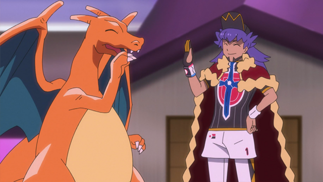 Archivo:EP1101 Lionel y Charizard.png - WikiDex, la enciclopedia Pokémon