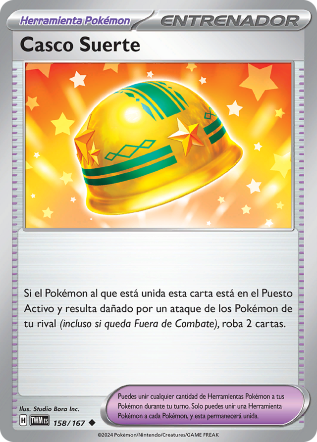 Casco Suerte (TCG) - WikiDex, la enciclopedia Pokémon