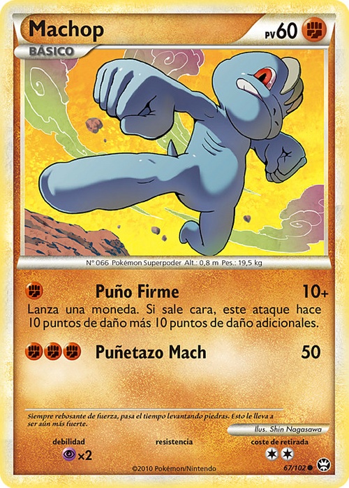 Machop (Triunfadores TCG) - WikiDex, la enciclopedia Pokémon