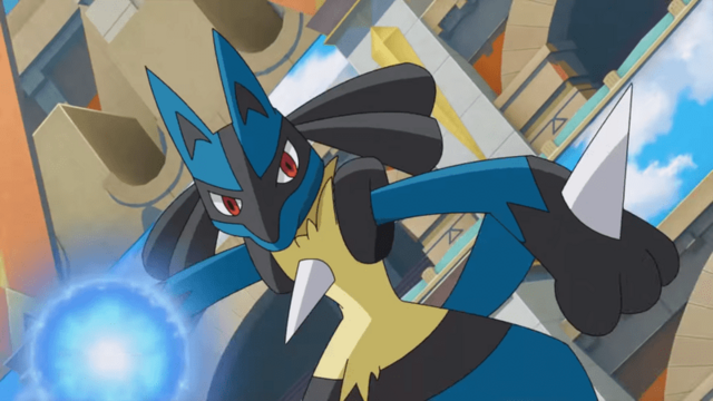 Archivo:TAPM01 Lucario usando esfera aural.png - WikiDex, la ...
