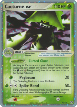 Cacturne-ex (Emerald TCG) - WikiDex, la enciclopedia Pokémon