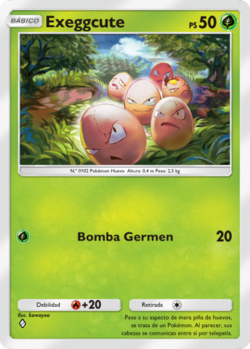 Exeggcute (Genes Formidables TCG Pocket) - WikiDex, la enciclopedia Pokémon