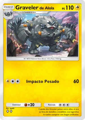Geodude de Alola (Guardianes Celestiales TCG Pocket) - WikiDex, la ...