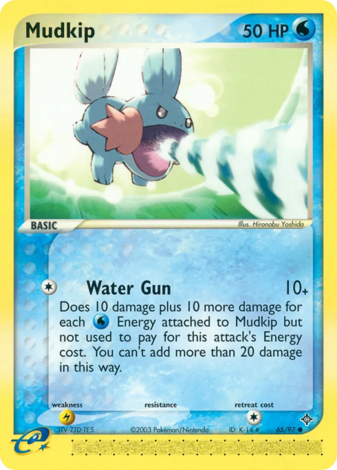Mudkip (Dragon TCG) - WikiDex, la enciclopedia Pokémon