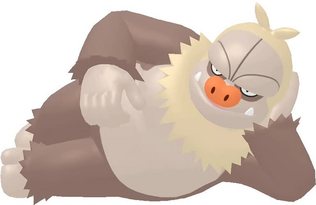 Archivo:Slaking HOME variocolor.webm - WikiDex, la enciclopedia Pokémon