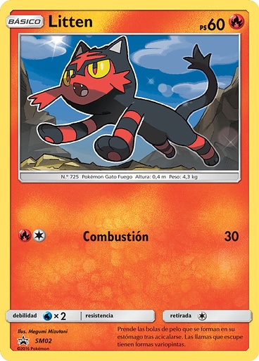 Litten (SM Promo 2 TCG) - WikiDex, la enciclopedia Pokémon