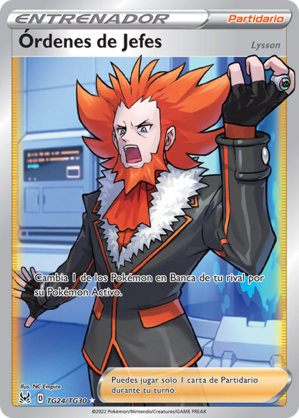 Órdenes de Jefes (TCG) - WikiDex, la enciclopedia Pokémon