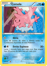 Corsola (XY TCG) - WikiDex, la enciclopedia Pokémon