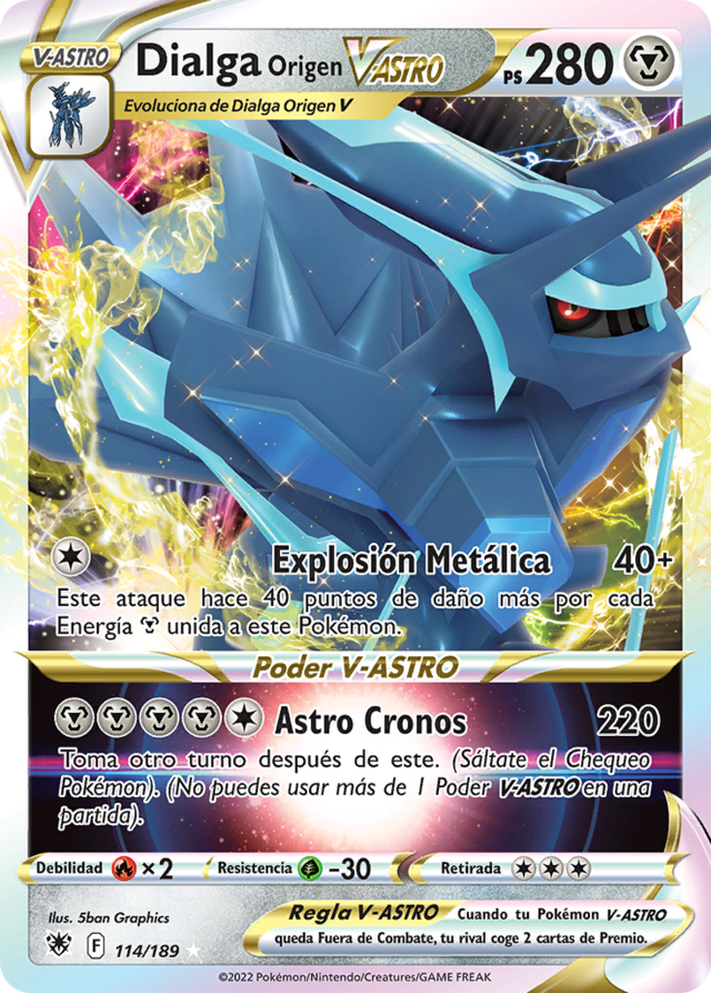 Dialga Origen V-ASTRO (Resplandor Astral TCG) - WikiDex, la ...