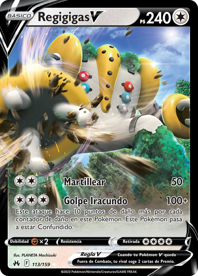 Regigigas V (Cenit Supremo TCG) - WikiDex, la enciclopedia Pokémon