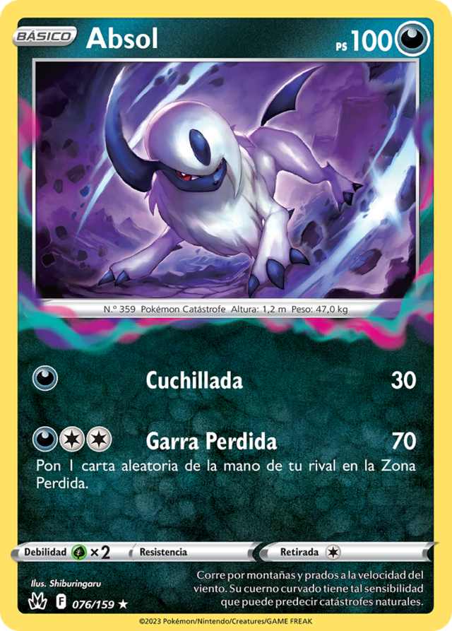 Absol (Cenit Supremo 76 TCG) - WikiDex, la enciclopedia Pokémon