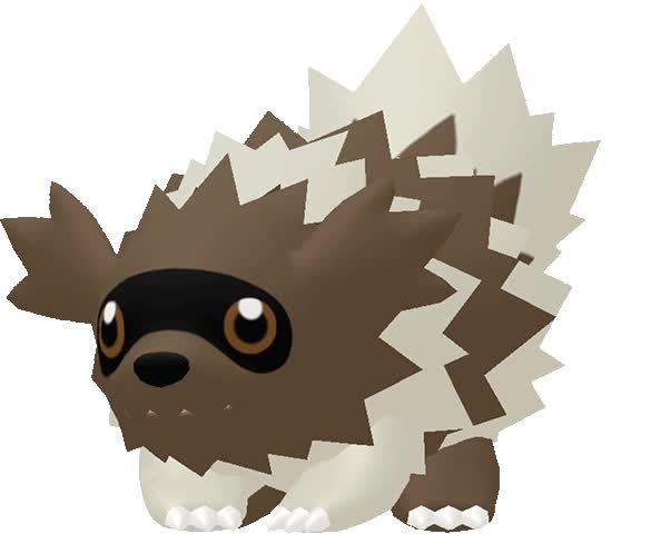 Archivo:Zigzagoon HOME.webm - WikiDex, la enciclopedia Pokémon