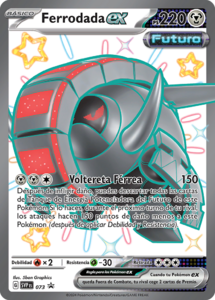 Ferrodada ex (Destinos de Paldea TCG) - WikiDex, la enciclopedia Pokémon