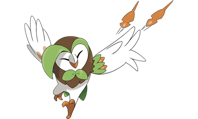 Archivo:Artwork de Dartrix.png - WikiDex, la enciclopedia Pokémon