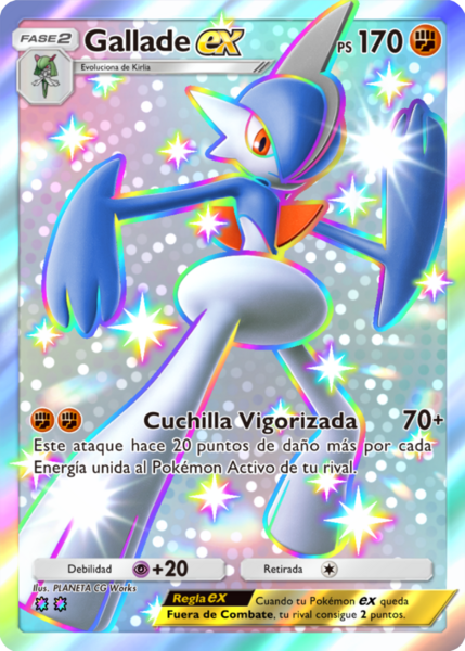 Gallade ex (Pugna Espaciotemporal TCG Pocket) - WikiDex, la ...