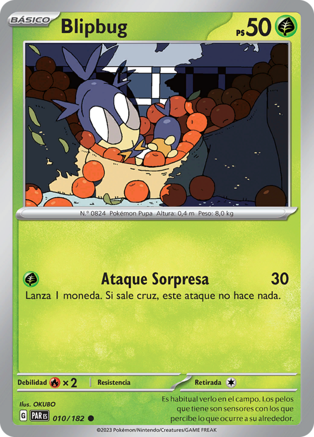 Blipbug (Brecha Paradójica TCG) - WikiDex, la enciclopedia Pokémon